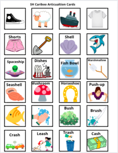 SH Printables | Free SLP