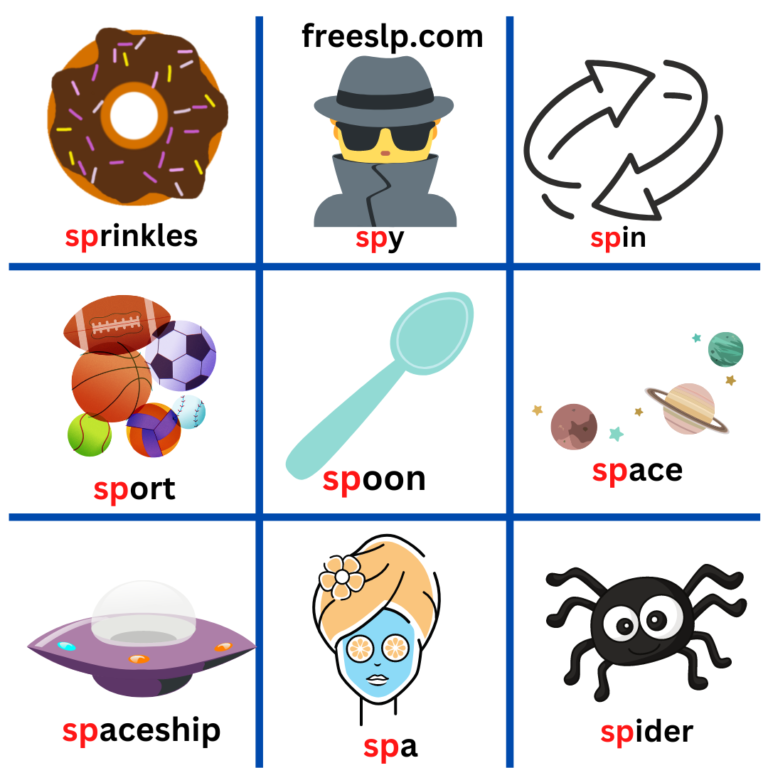 S Blends | Free SLP