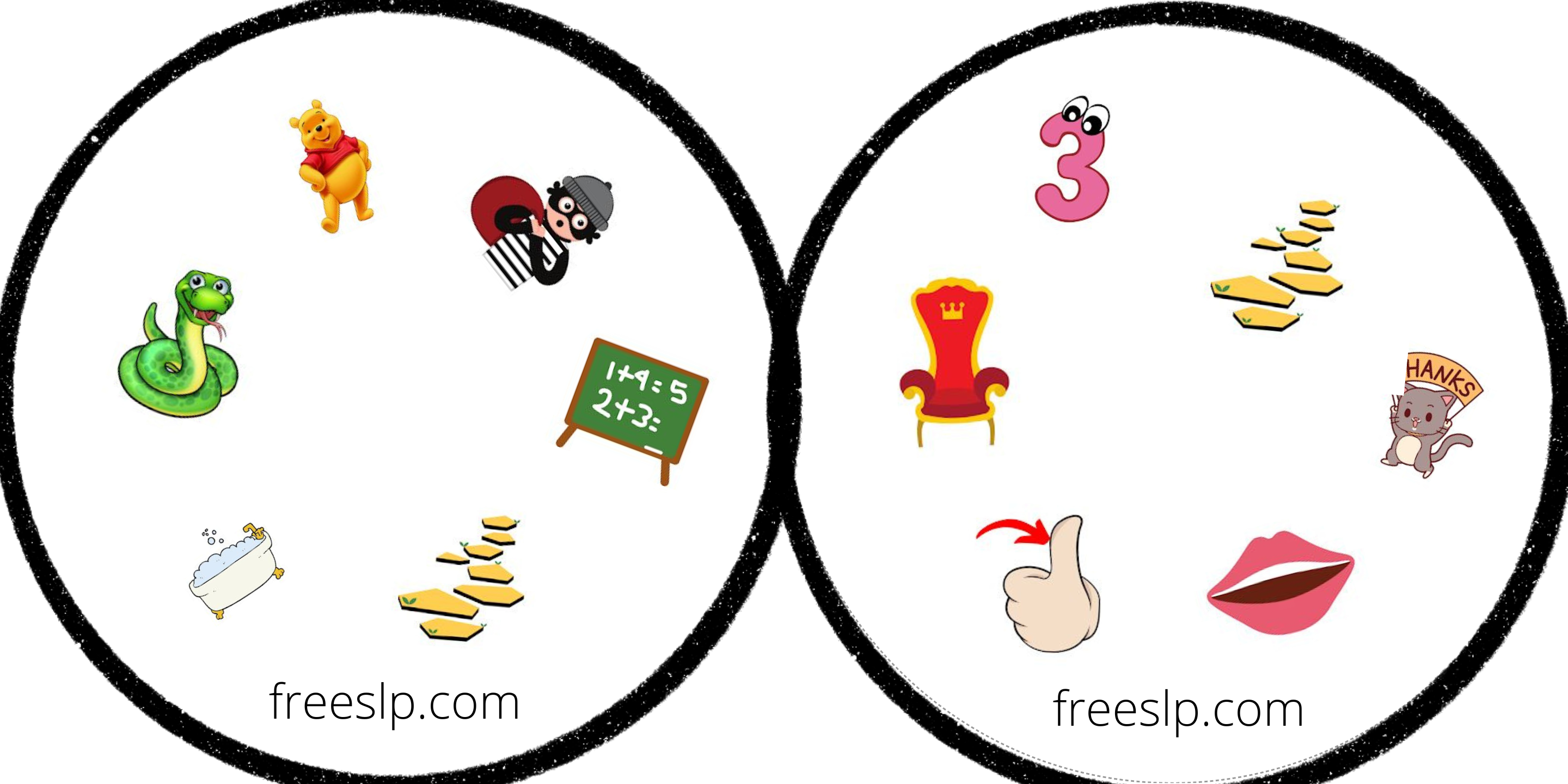 TH Spot The Match | Free SLP