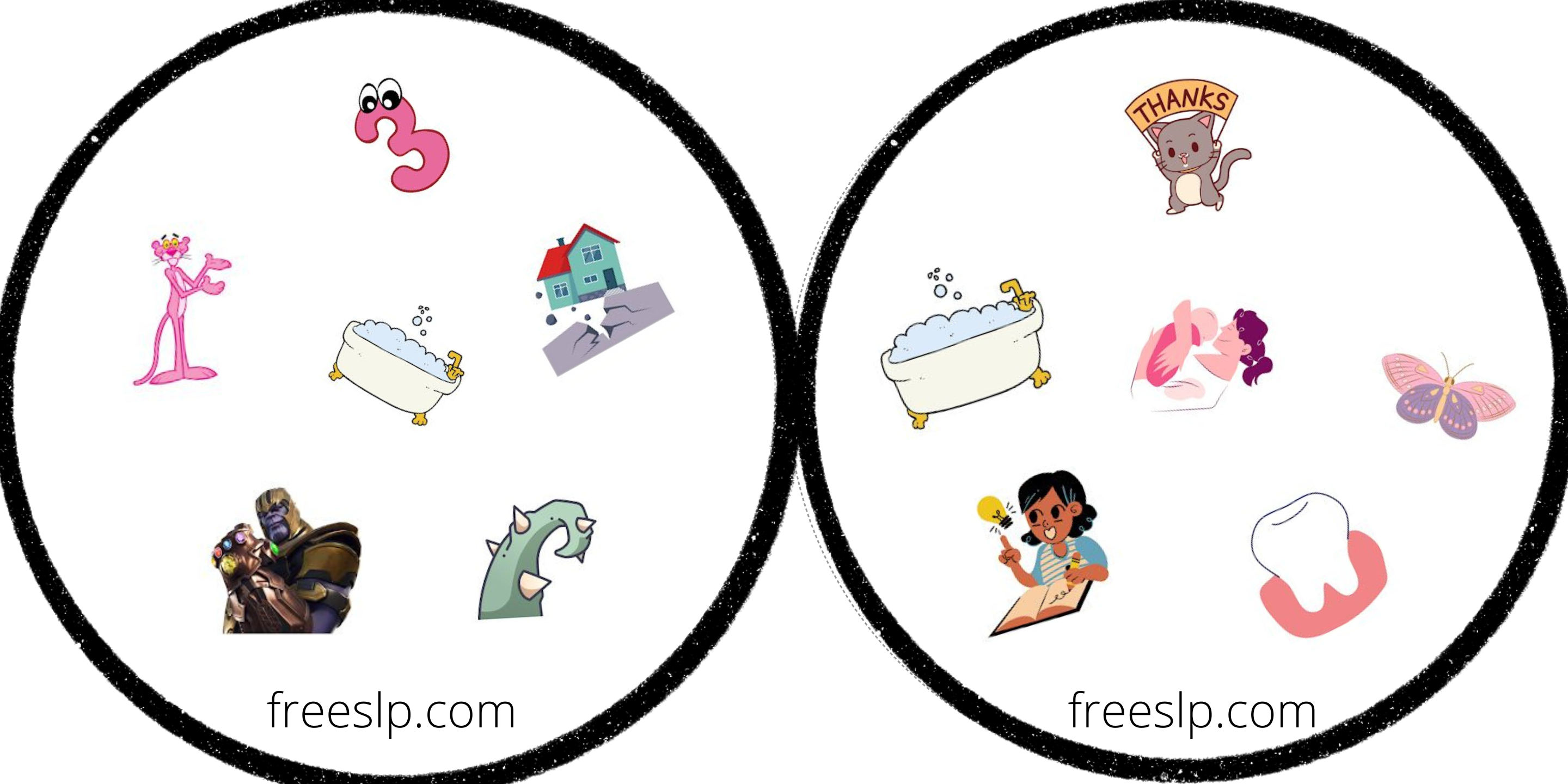 TH Spot The Match | Free SLP