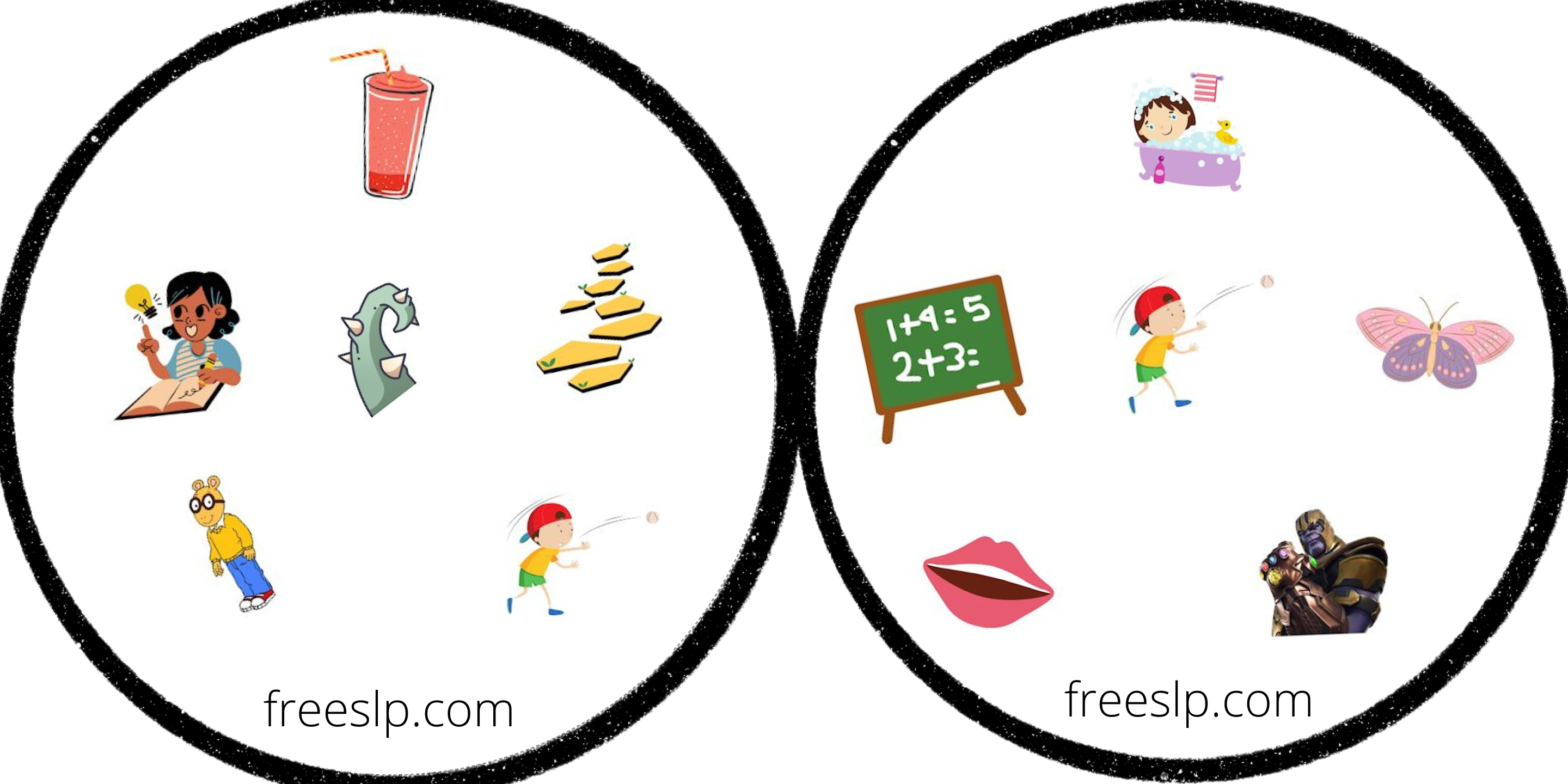 TH Spot The Match | Free SLP
