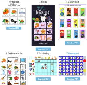 Free SLP Final T Sound Materials, Games, Activities, Flashcards and ...