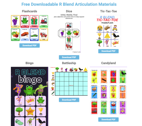 1,000+ Free R Blends Word Lists, Phrases, Sentences, Stories, Tongue ...